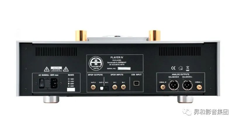视听发烧网_高精准度无偏差表现：德国Accustic Arts Player IV参考级CD播放器