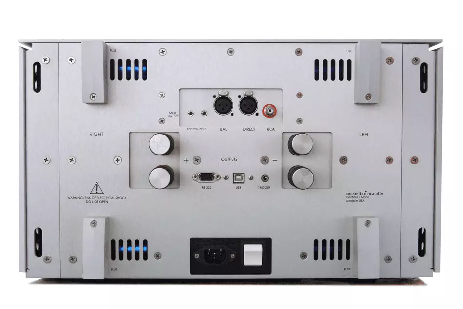 视听发烧网_供电倍增强化音乐动态：群星荟萃Constellation Centaur II Mono 后级